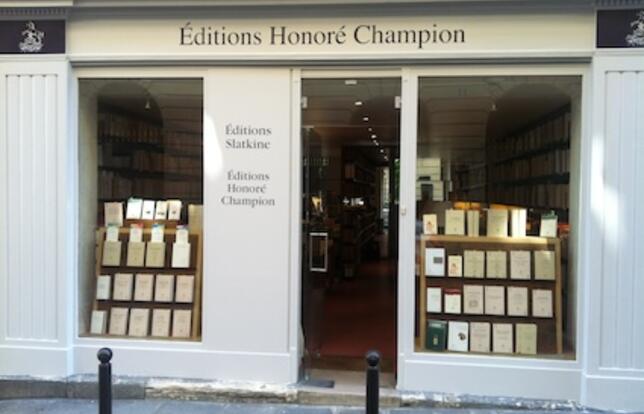 Honoré Champion, l'érudition au cœur depuis 150 ans - Livres Hebdo